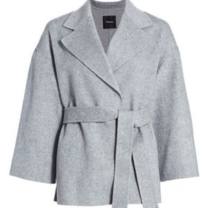 Theory | Jackets & Coats | Theory Wool Cashmere Coat | Poshmark